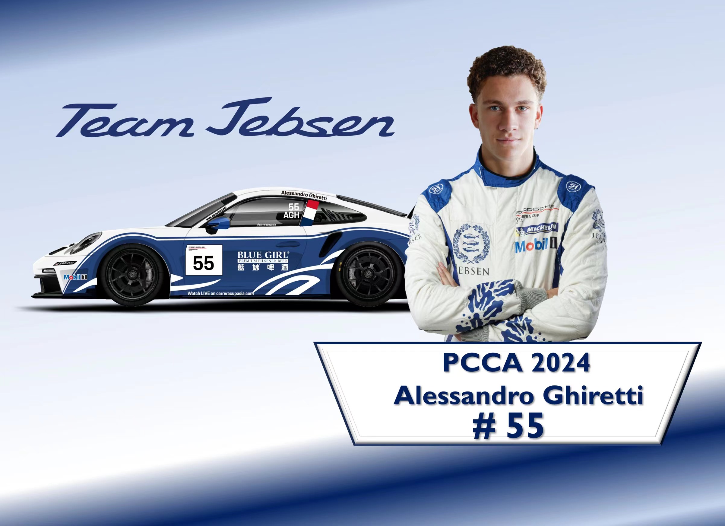 Porsche Junior of the Year Alessandro Ghiretti to Race for Team Jebsen ...